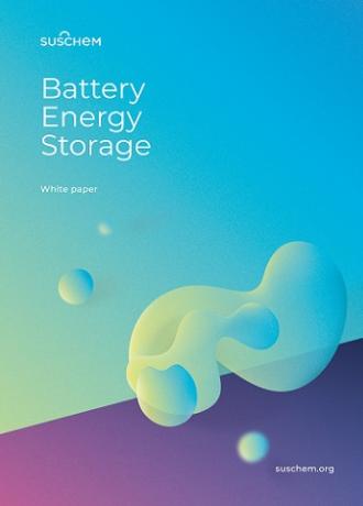 Battery Energy Storage - White paper - SusChem