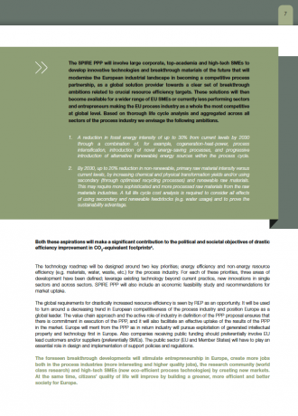 SPIRE executive summary - SusChem